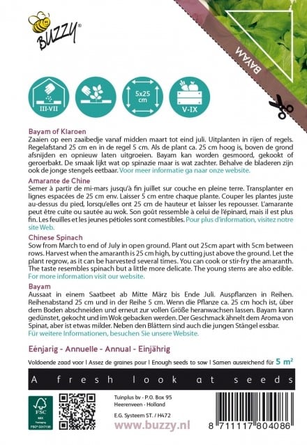 Bayam of Klaroen - Xotica Collection Jardinerie koeman